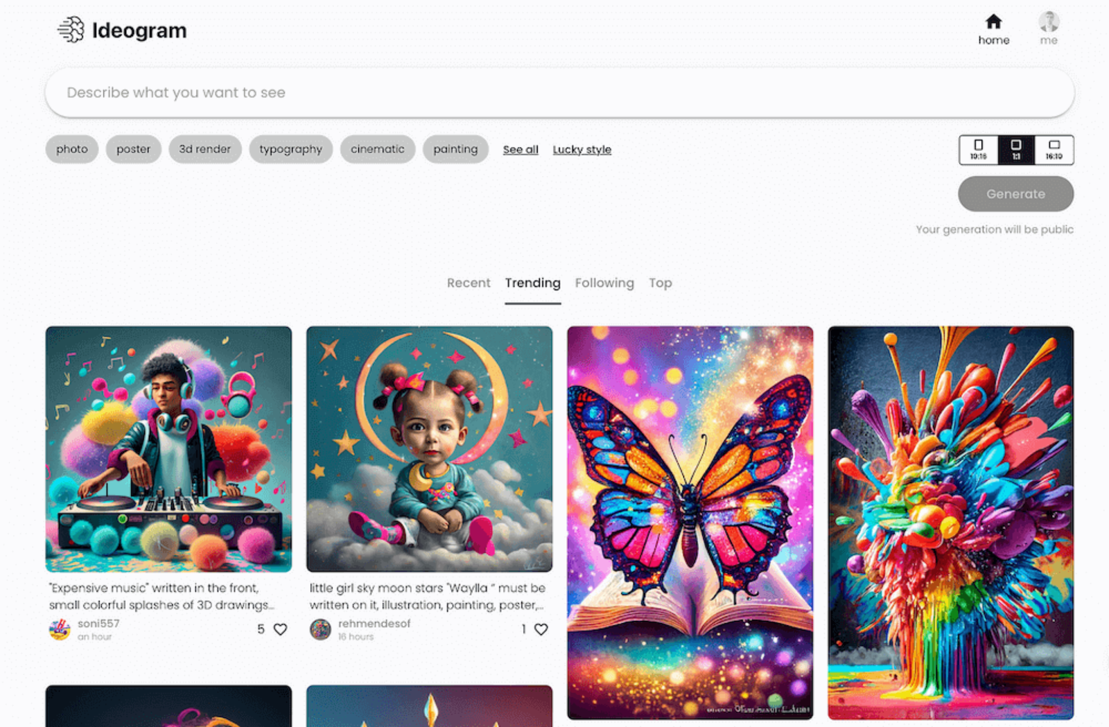 Ideogram AI: Free-to-use AI image, Posters and Logo Generator - AHORAi