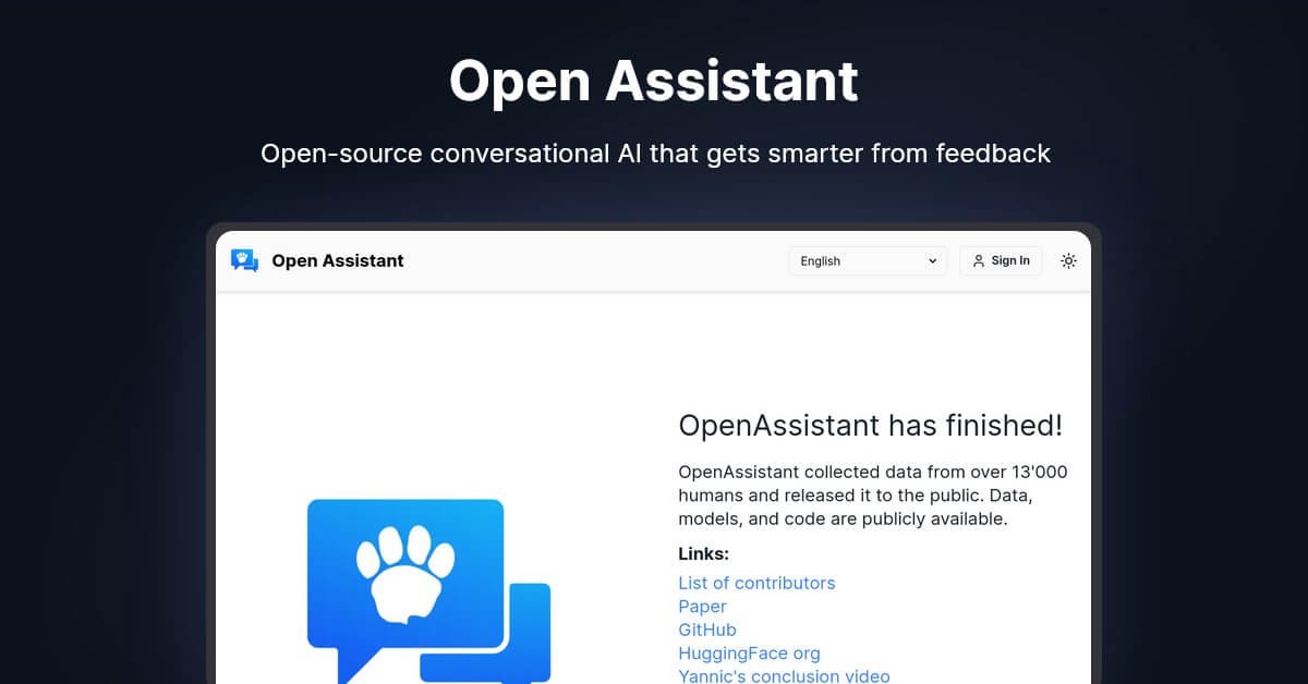 Open Assistant: An Open Source Project to Create Chat Enabled GPT - AHORAi