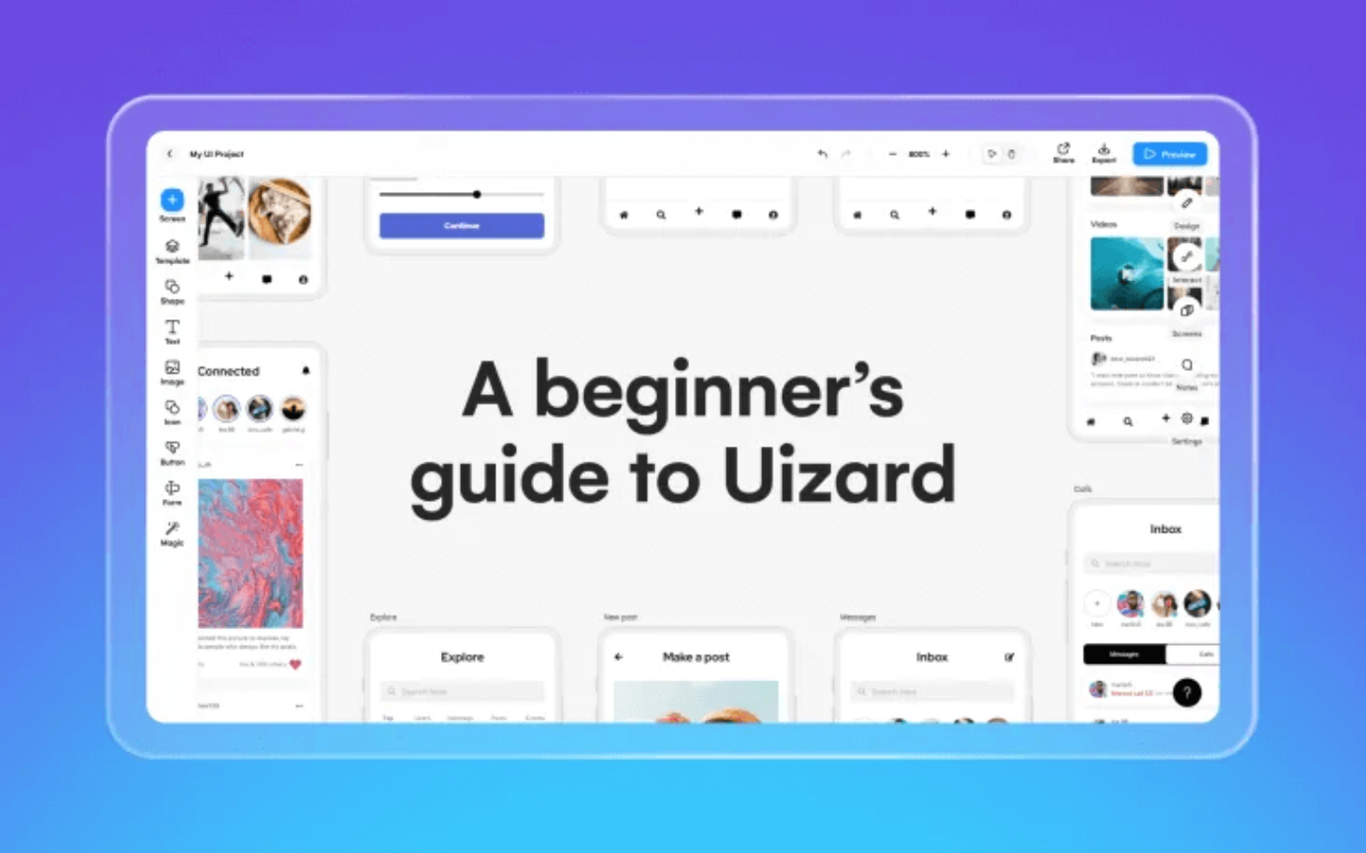 Uizard: Create a Beautiful Website and App with AI - AHORAi